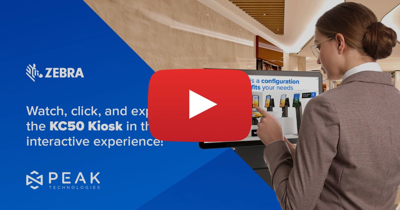 Zebra Kiosks - Peak Technologies